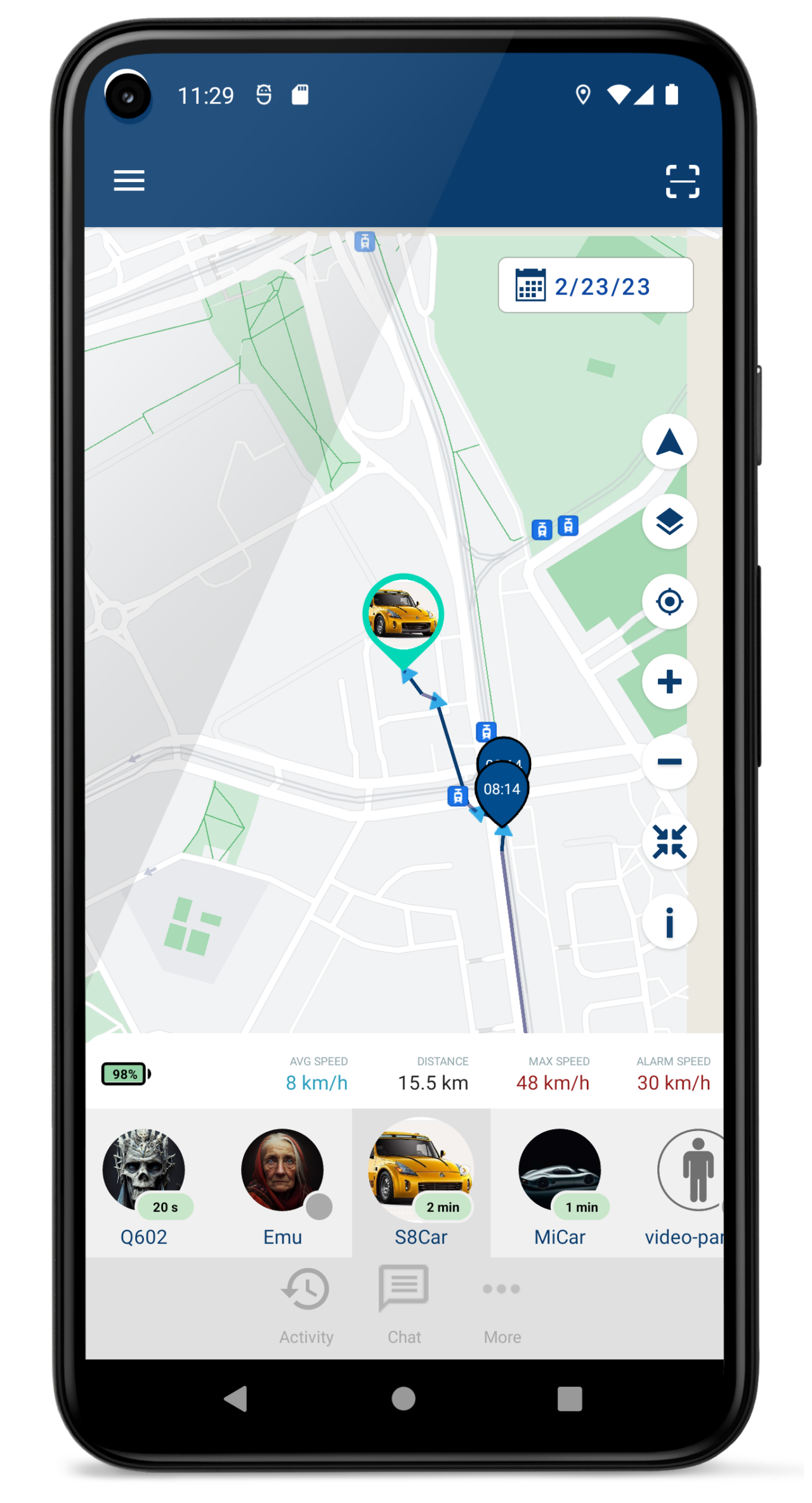 CarTrack Mobile - CALMEAN